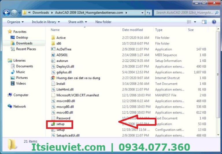 Hướng dẫn cài Autocad 2009 chi tiết full crack